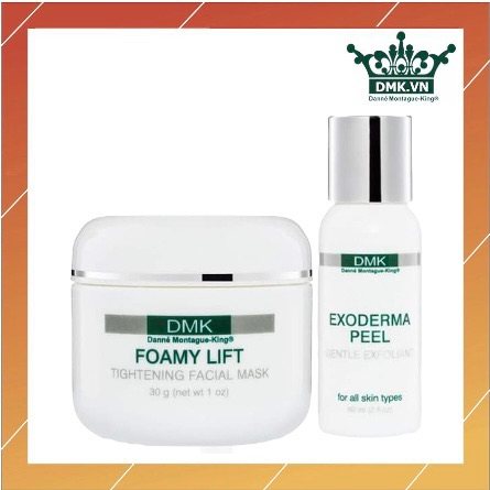 FOAMY LIFT MASQUE & EXODERMA PEEL - Mặt nạ đặc trị tại nhà - Mỹ Phẩm DMK